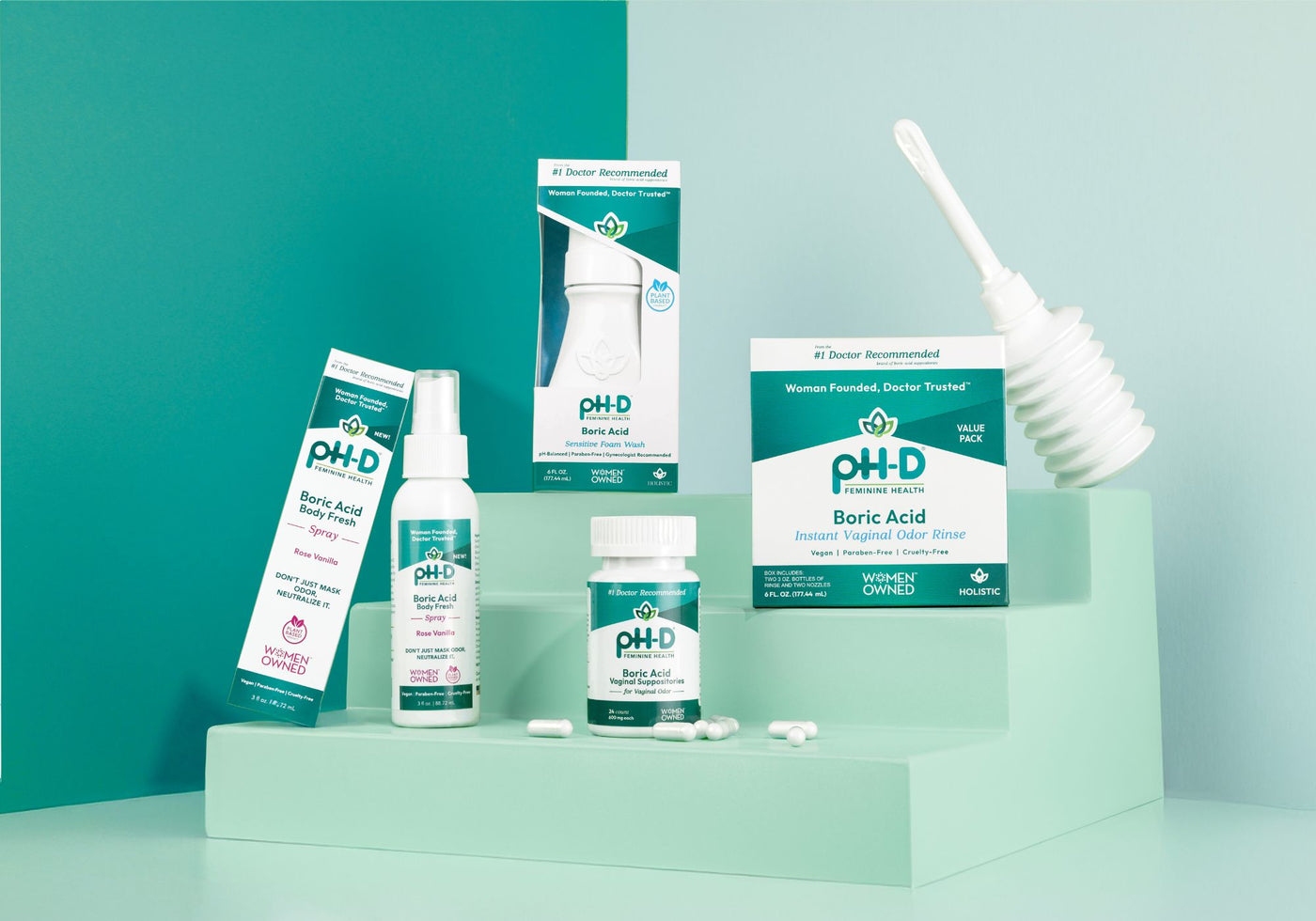 Feminine Hygiene & Vaginal Products | pH-D Feminine Health